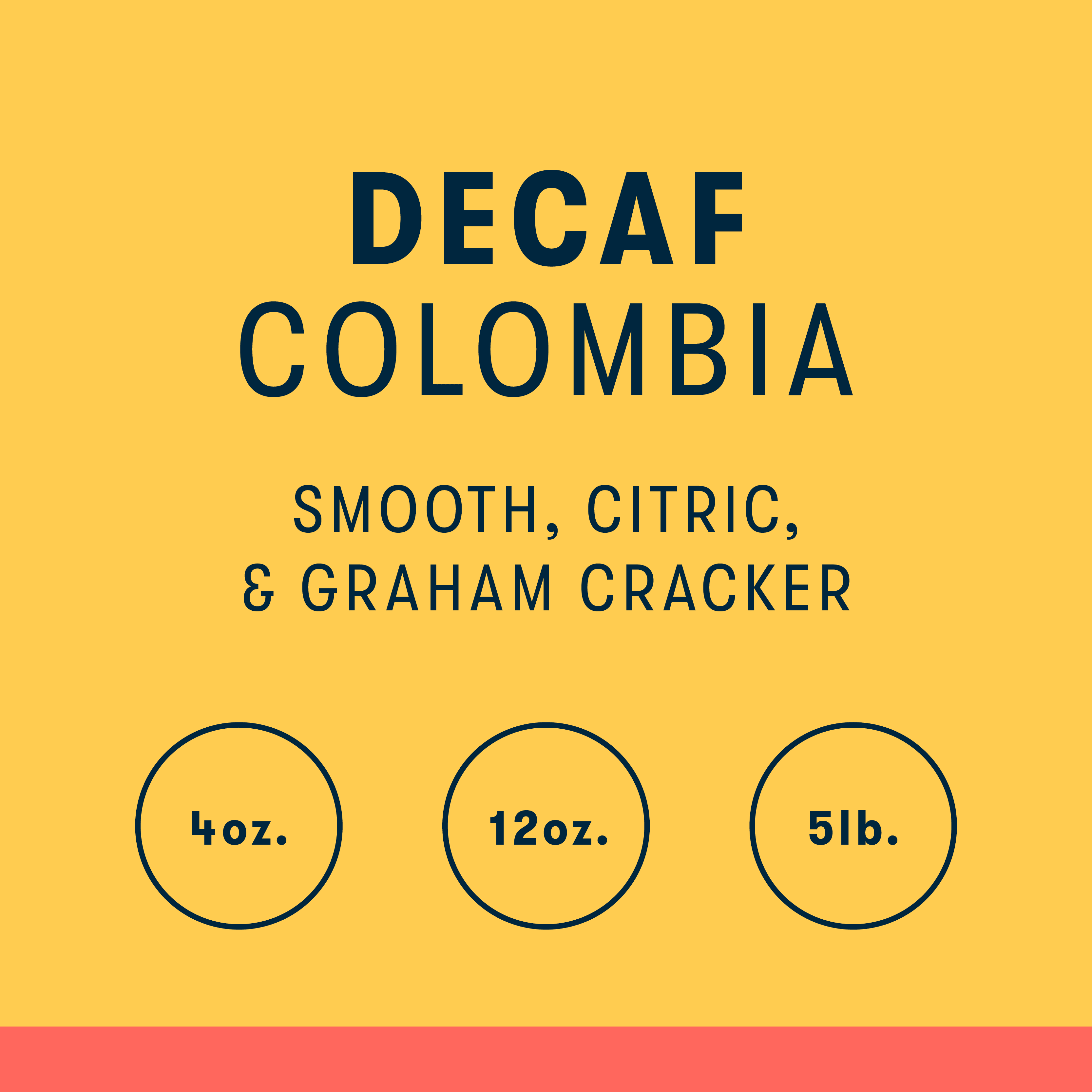 Decaf Colombia - Sugar Cane Process Whole Bean Coffee | Rivet Coffee ...